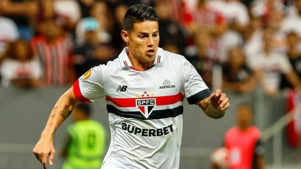 James Rodríguez desembarcou em BH para apresentação histórica diante da ...